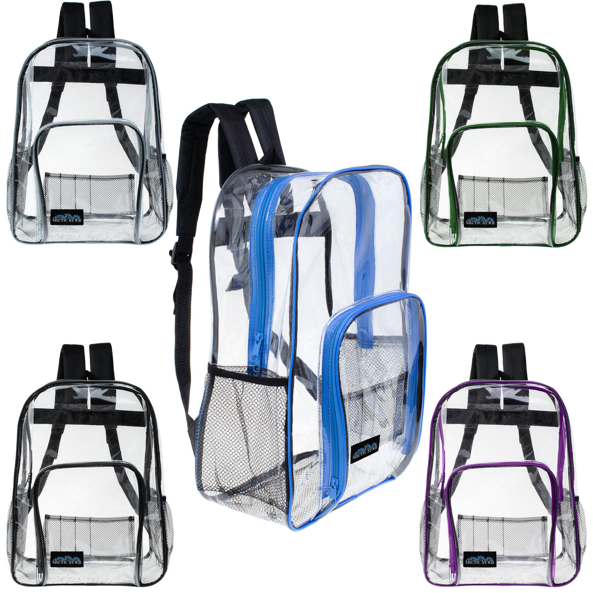 Wholesale Clear Backpacks in Bulk | Mesh Bookbags | 2Moda