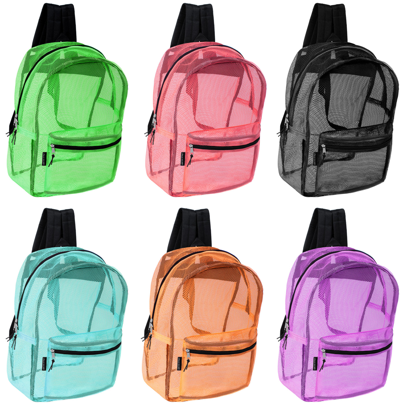 Wholesale Clear Backpacks in Bulk | Mesh Bookbags | 2Moda
