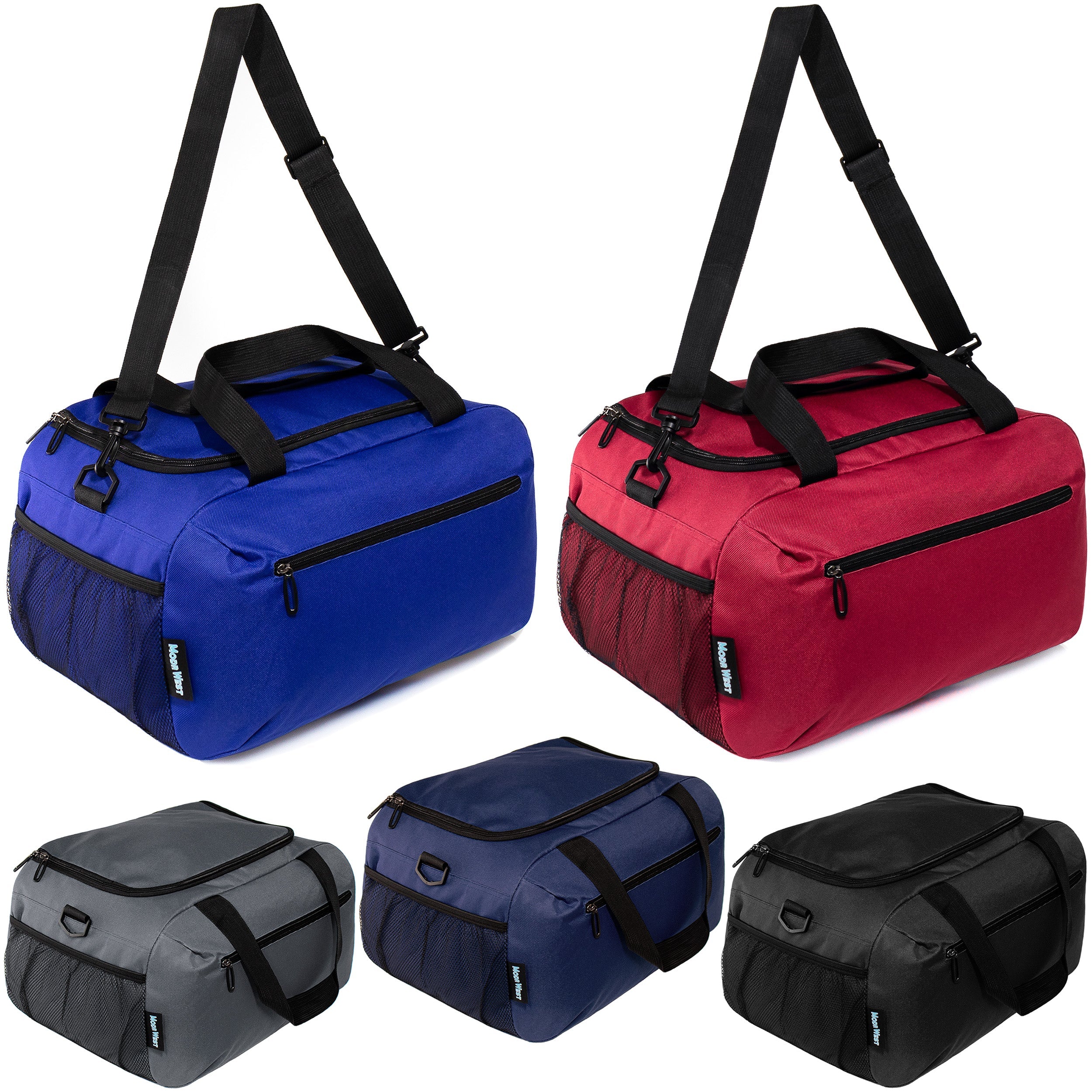 18" Wholesale Duffel Bags | Assorted Colors | 2 Compartments